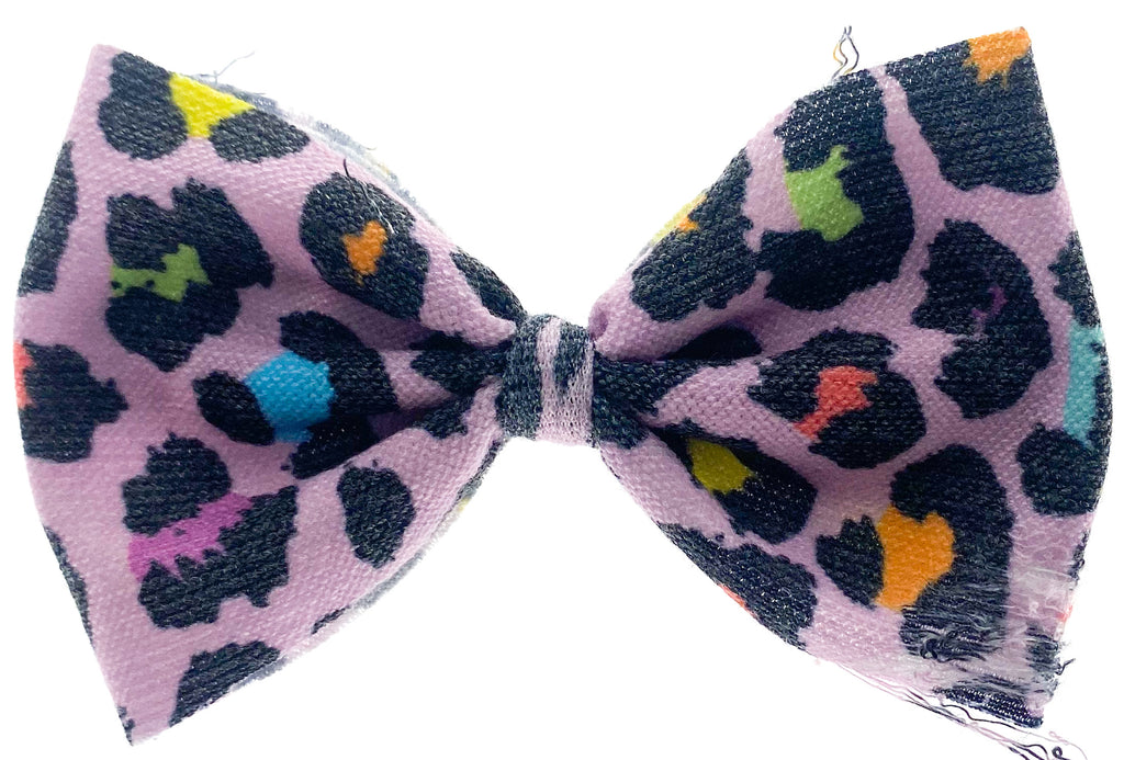 Candy Leopard Classic Jett Jax Bows