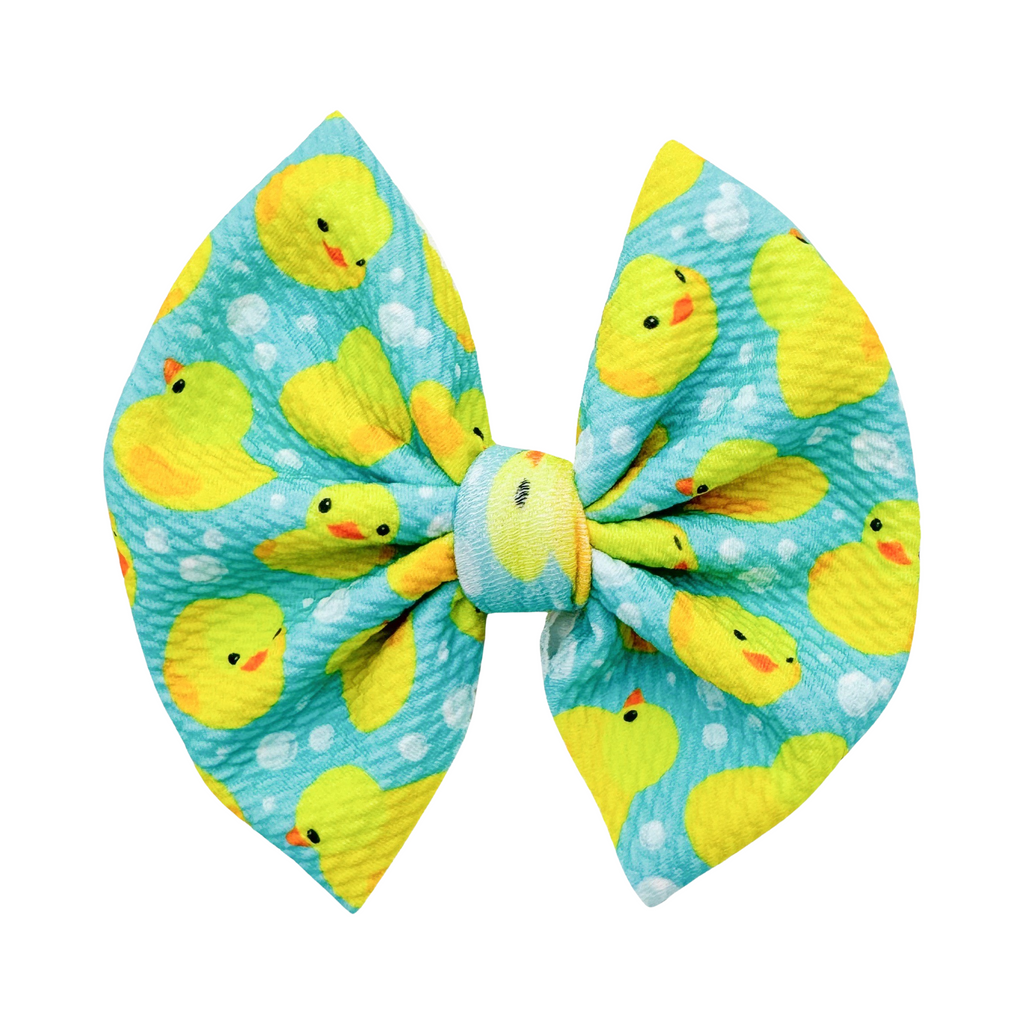 Rubber Ducky Bullet Bow – Jett + Jax Bows